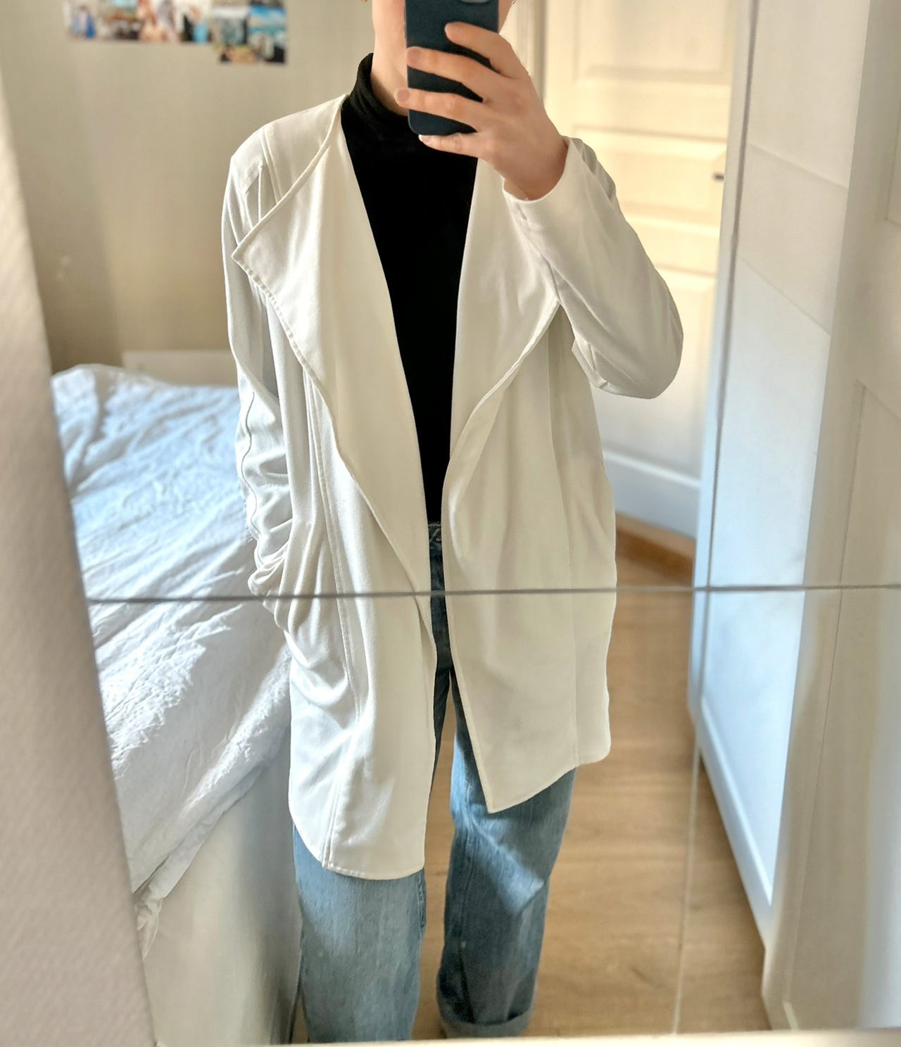 Hvit kåpe/jakke | FINN-torget