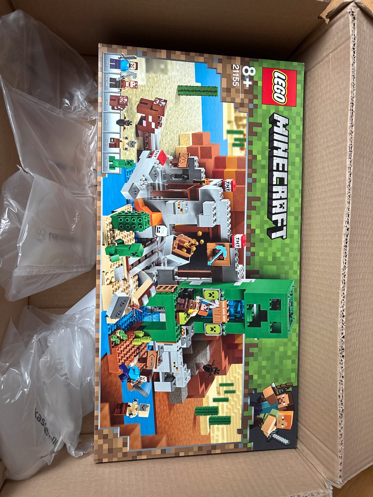 Uåpnet Lego 21155 Minecraft - The Creeper Mine | FINN-torget