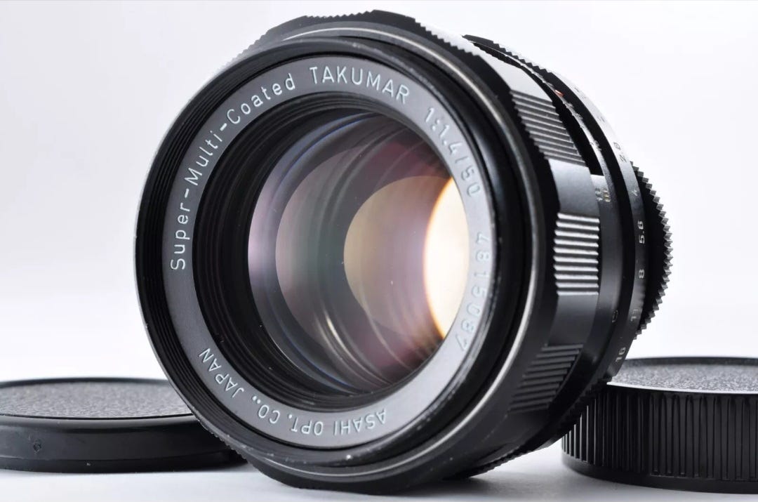 Asahi Pentax Super-Multi-Coated Takumar 50mm f1.4 M42 | FINN-torget