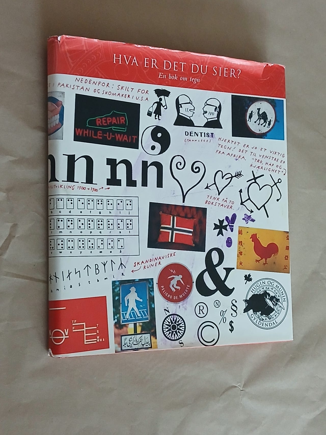 Hugin & Munin 3: Hva er det du sier? en bok om tegn | FINN-torget