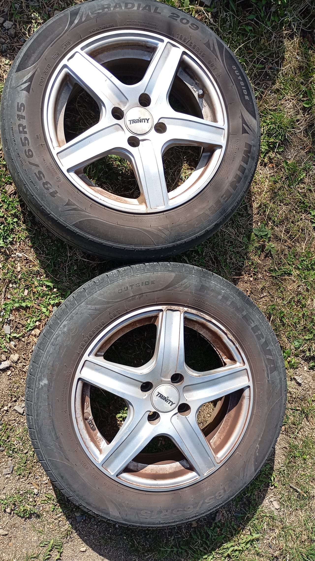 2 alu felger med dekk Trinity passer til Toyota | FINN-torget