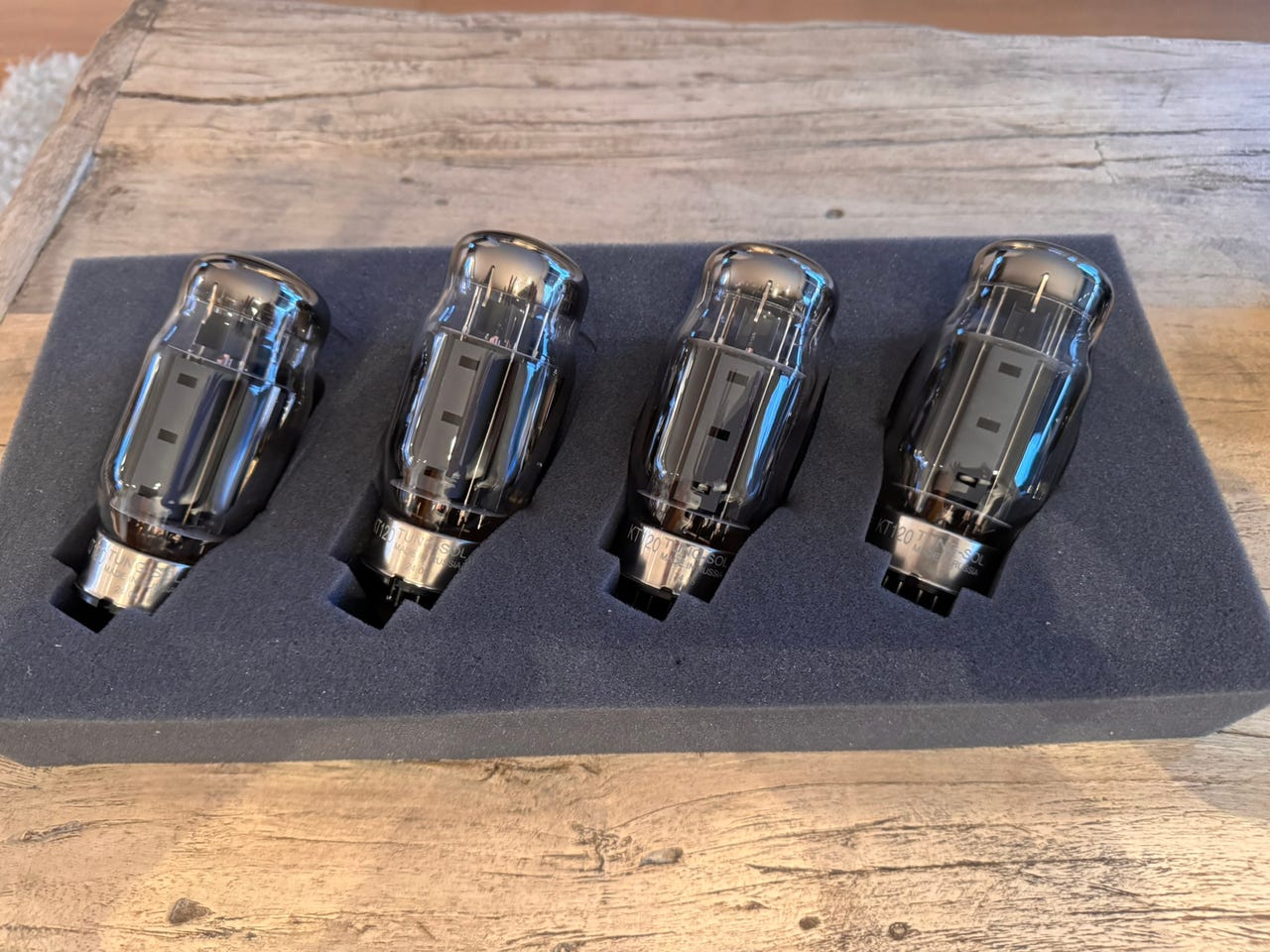 4 stk paired Tung Sol KT 120 effektrør | FINN-torget