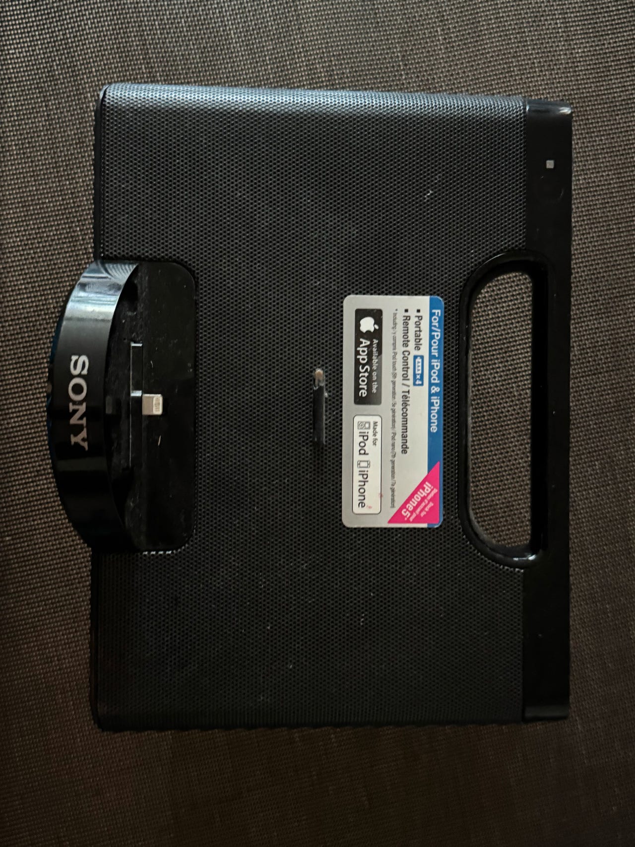 Sony Personal Audio System RDP-M7iPN for iPhone/iPod | FINN-torget
