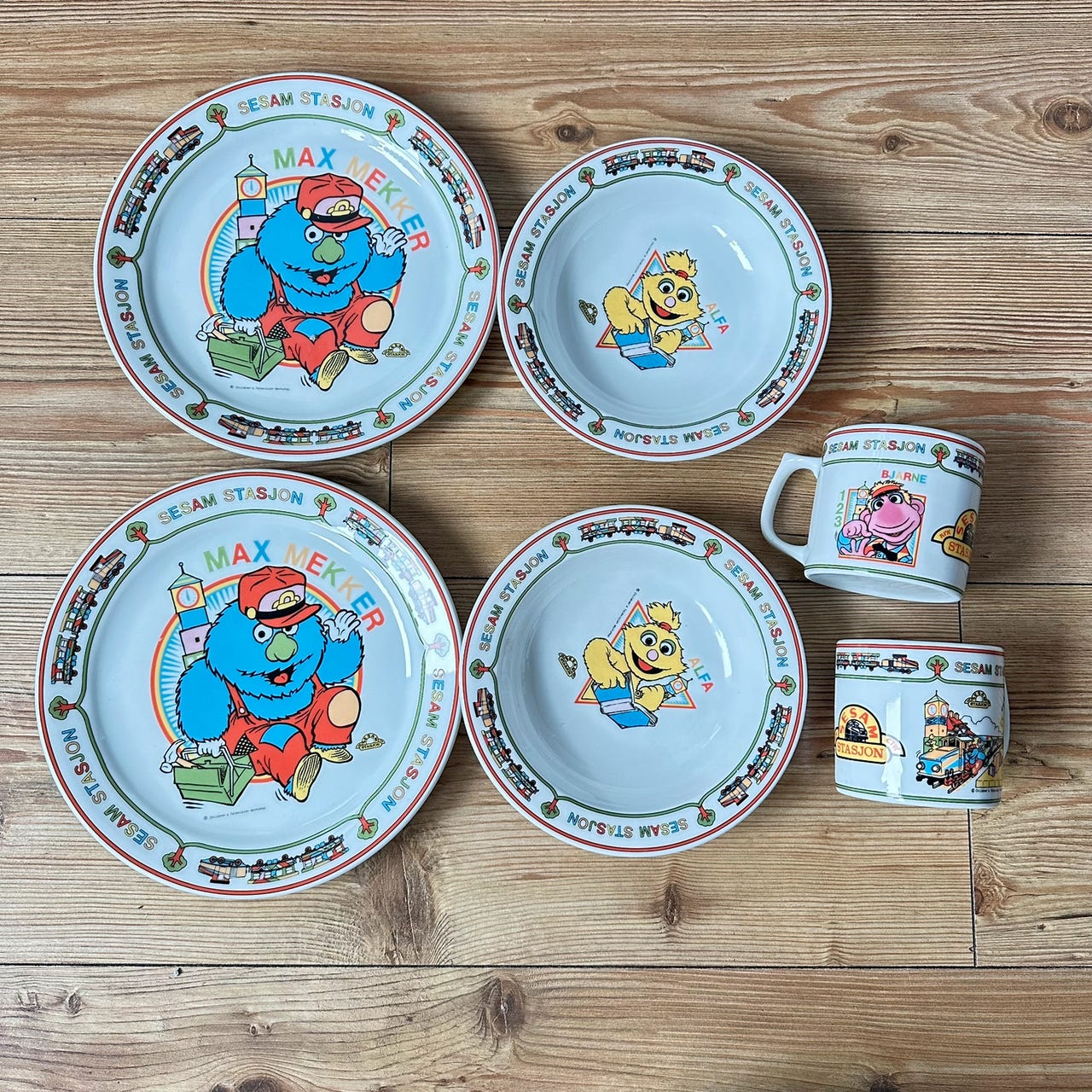 Sesam Stasjon servise fra Porsgrund porselen | FINN-torget