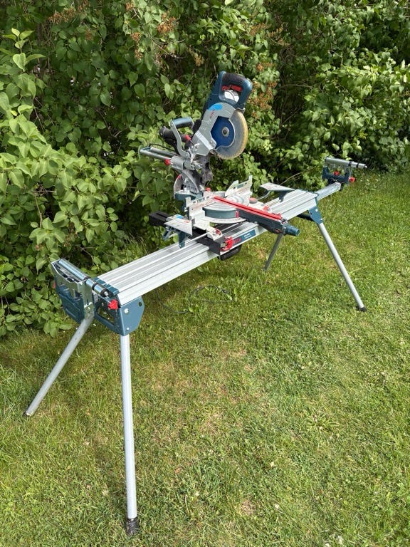 TIL LEIE Bosch kappsag med sagbord. | FINN-torget