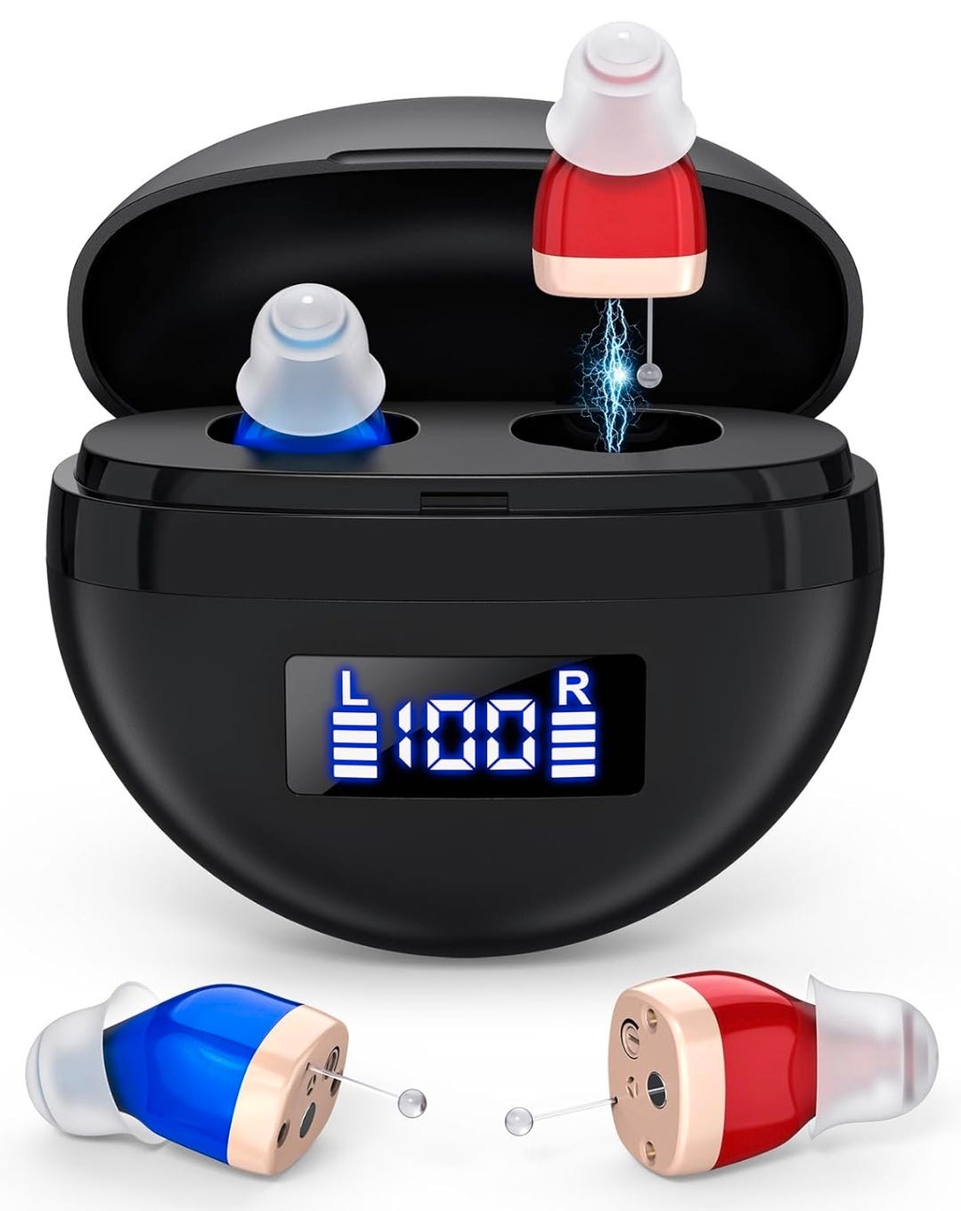 ZF-M610 Høreapparat med oppladbart etui USB-C | FINN-torget