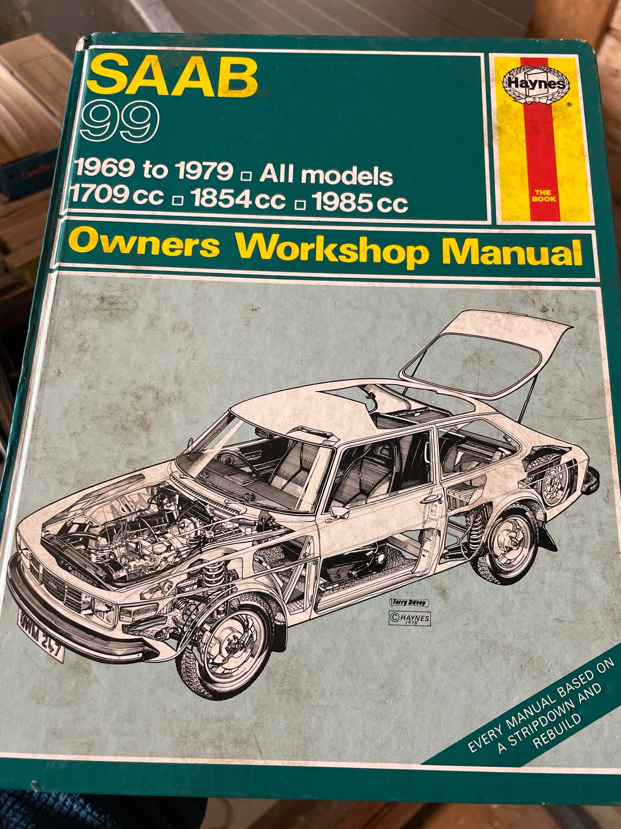 Haybes Saab 99 reparasjonshandbok | FINN-torget