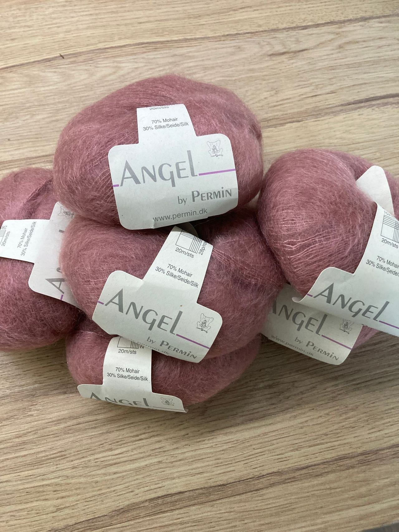 ANGEL - mulberry silke & mohair | FINN-torget