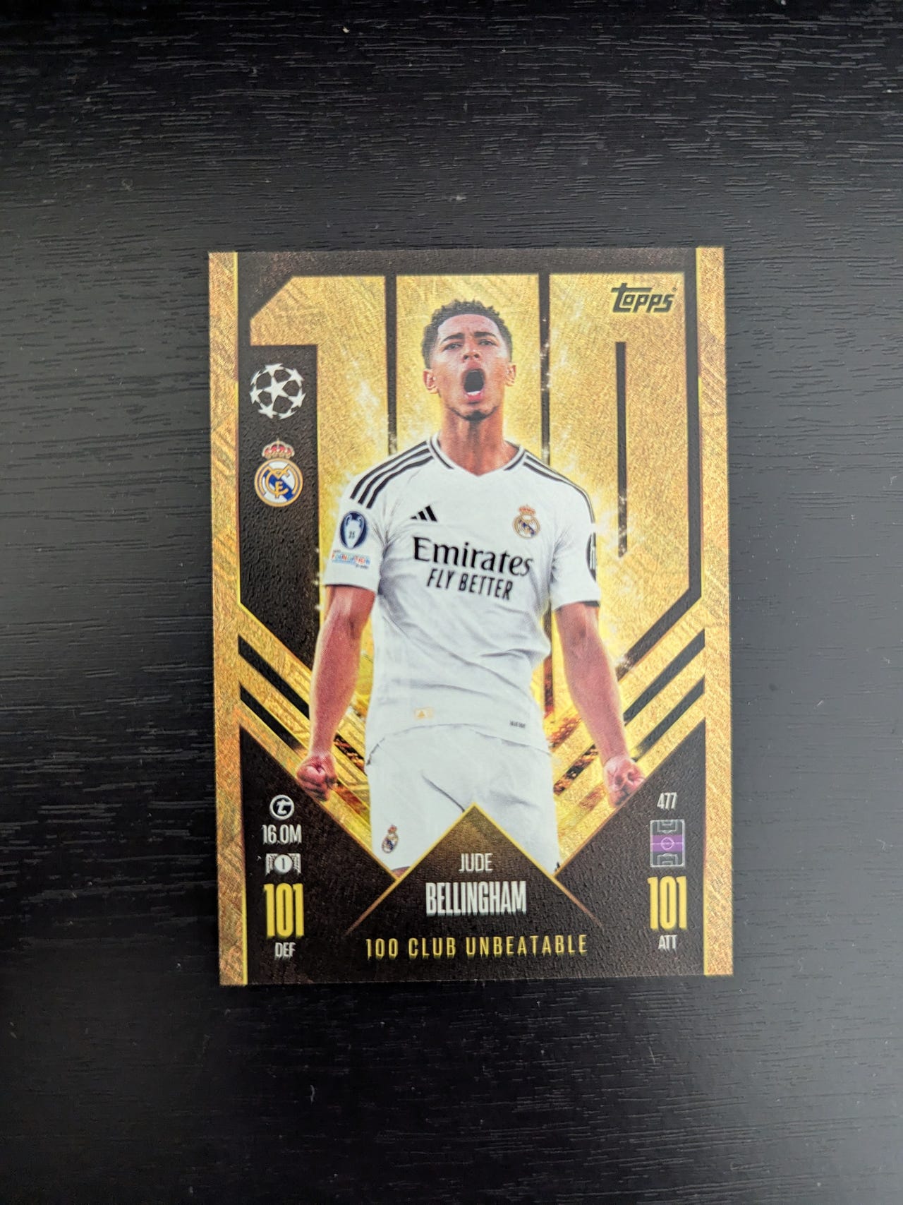 Topps Jude Bellingham 100 club Unbeatable Edition | FINN-torget