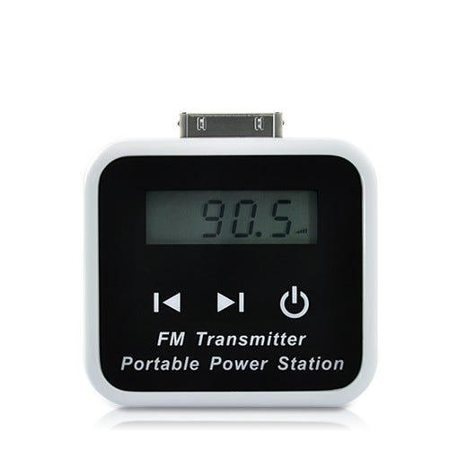 Universal solcelle lader med FM transmitter til din små elektronikk ...