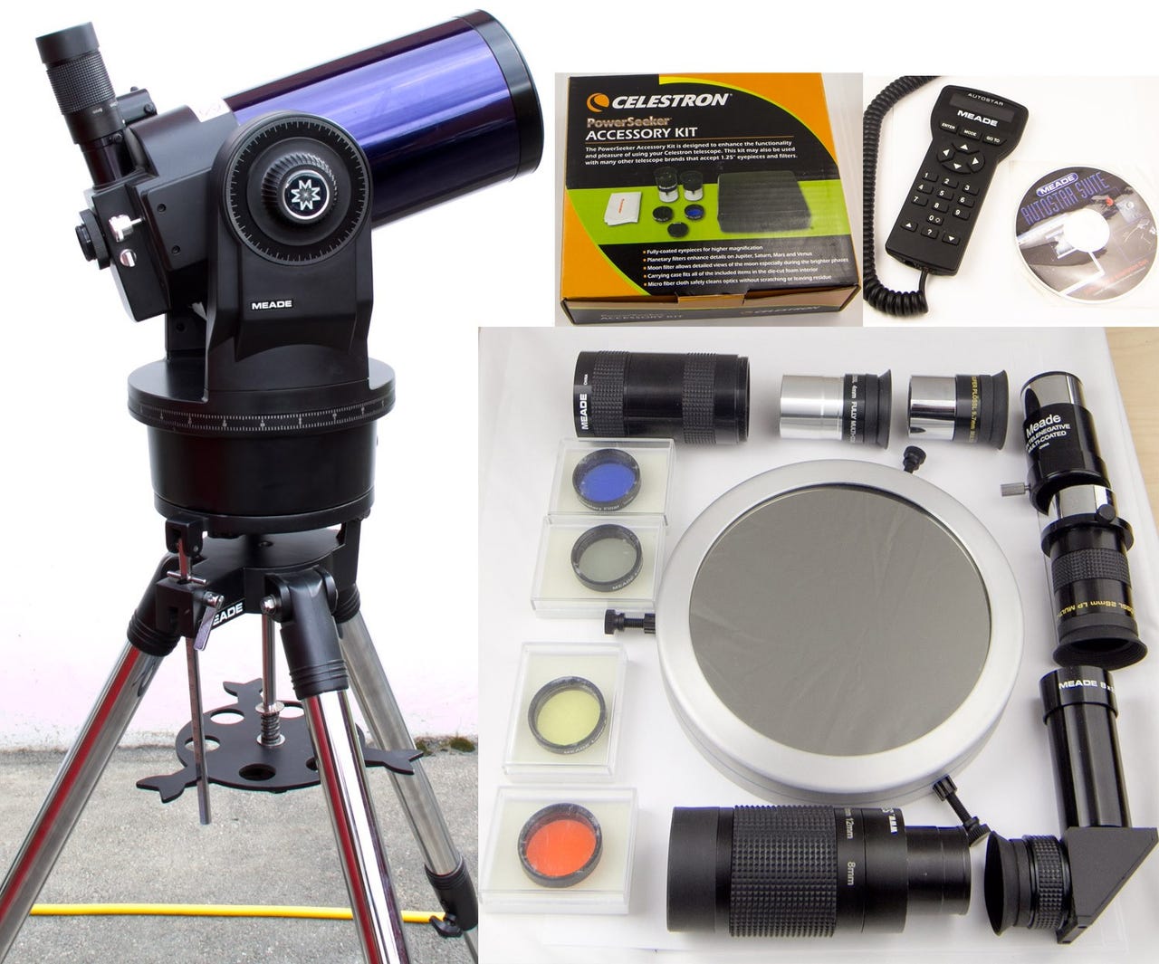 Meade 125 ETX fjernstyrt stjernesikkert med mye tilbehør | FINN-torget