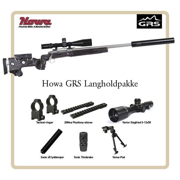 LANGHOLDSPAKKE! HOWA/GRS/VECTOR | FINN-torget