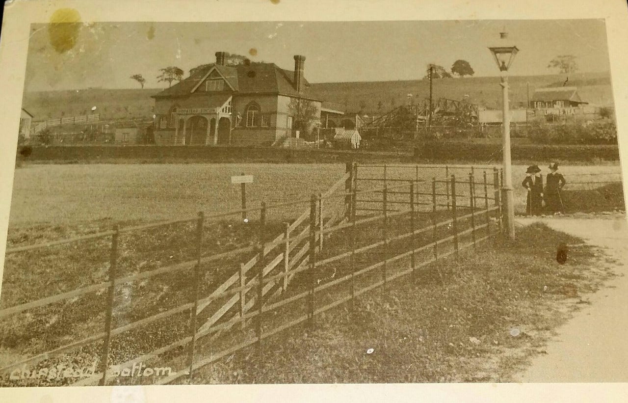 ELDRE POSTKORT FRA CHIPSTEAD STATION. SURREY | FINN torget