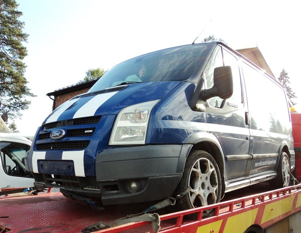 Ford Transitt (2006-2013) 2,4TDI og 2,2TDI starter, dynamo, turbo ...