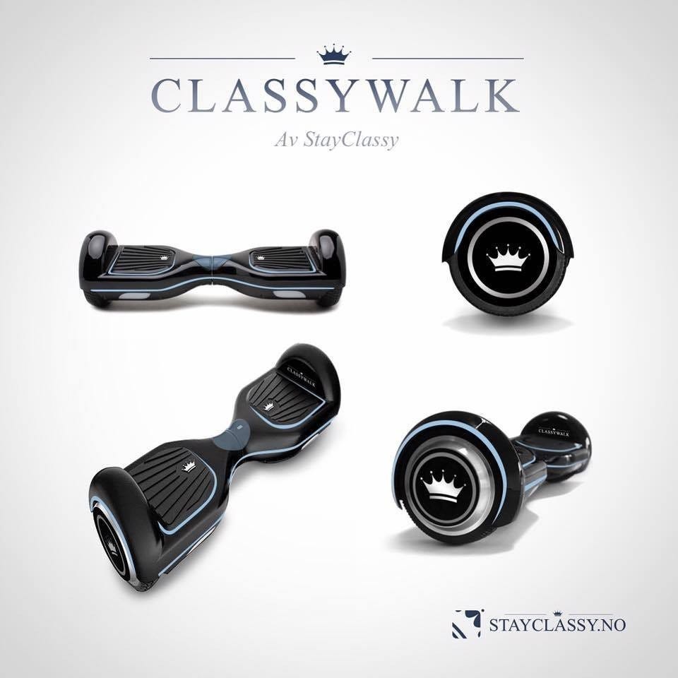 Hoverboardet - Classywalk, den ekte originale ståhjulingen fra ...
