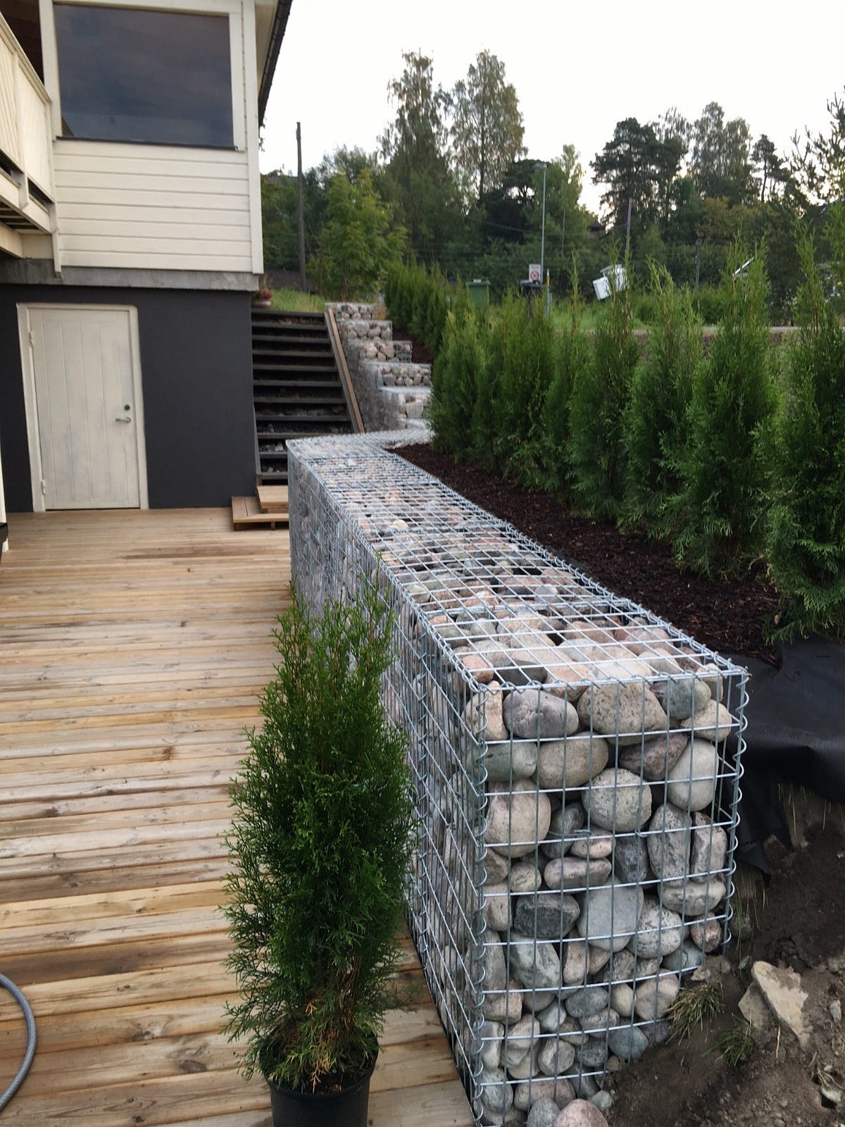 Gabion netting kasse til støttemur og gjerde 100x50x100 cm | FINN.no