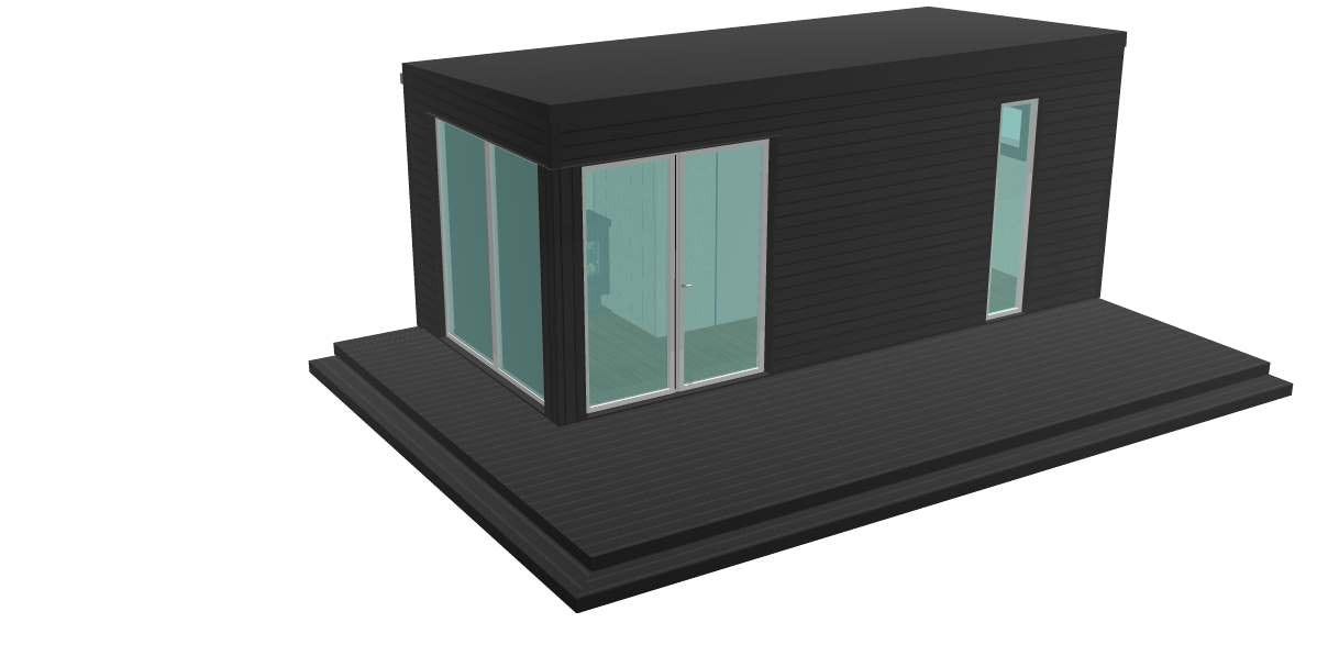 Isolert anneks med store 3 lags glass 19,5 m2 | FINN-torget