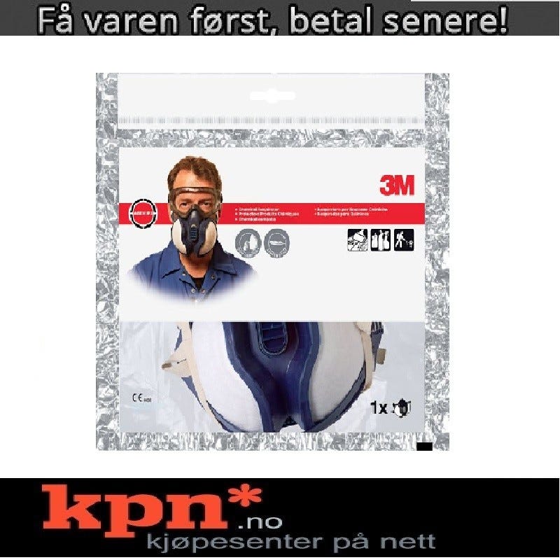 3M maske gass/damp og støv 4279C FFABEK1P3D *Kampanjepris* | FINN-torget