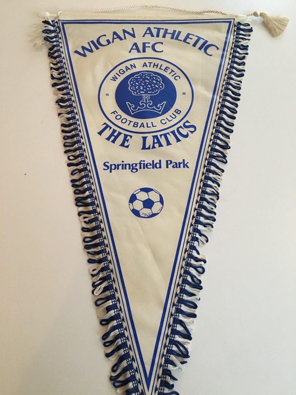 Wigan Athletic vintage stor vimpel | FINN-torget