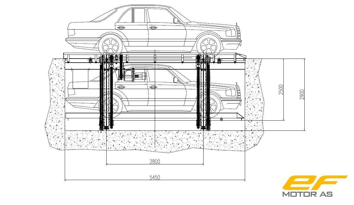 Bilheis, parkeringsheis, løftebukk, kjellermontert | FINN.no