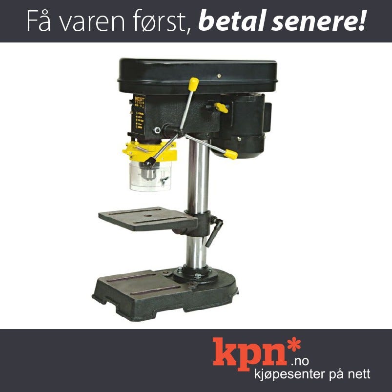 Best Tools søyleboremaskin DP13A 13mm benk 350W *Julekampanje* | FINN ...