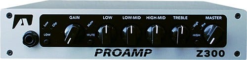 PROAMP Z300 - BASS AMP HEADS - BASSFORSTERKER | torget