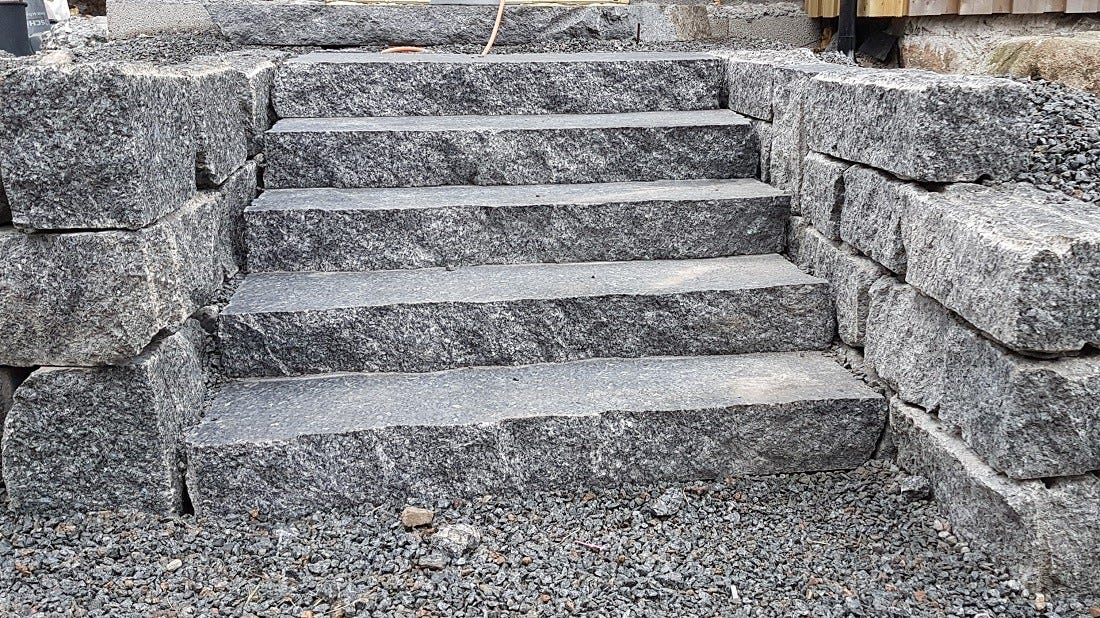 Norsk Granitt-Støttemur-Larvikitt! | FINN.no
