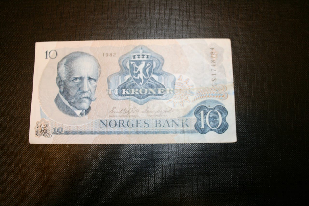 10 kr blå seddel 1982 | FINN-torget