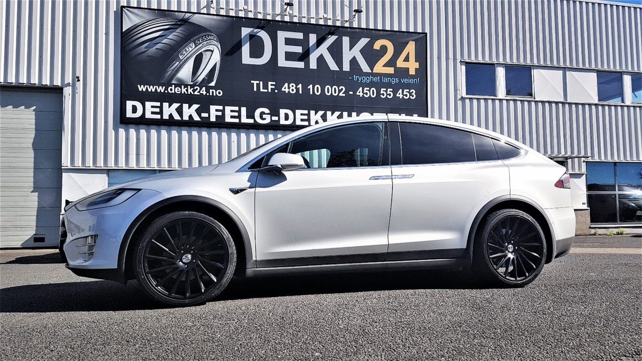 10,5x22 TESLA TURBIN FELGER M/DEKK INKL.TPMS! NAF-TEST 8,3POENG! | FINN ...