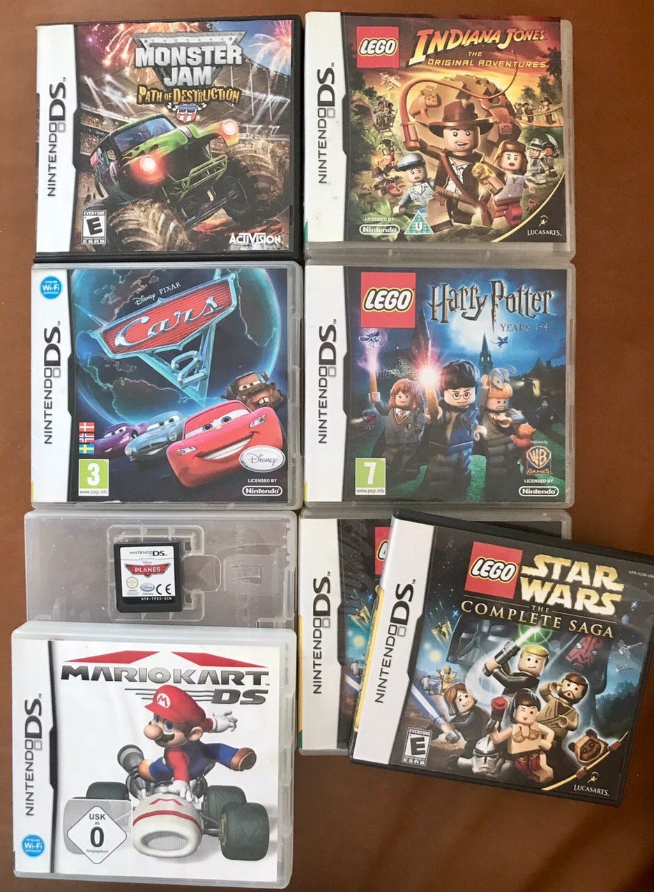 Star wars, Lego og Super Mario etc DS spill | FINN torget
