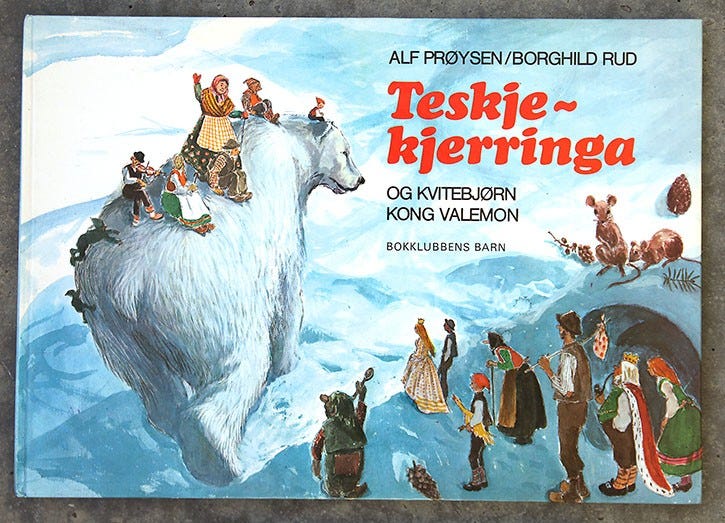 Teskjekjerringa og Kvitebjørn Kong Valemon - Alf Prøysen og Borghild ...