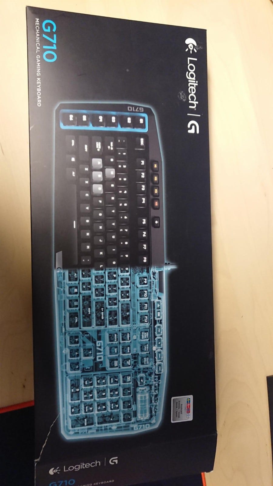 Logitech G710 veldig robust og fin å bruke | FINN-torget