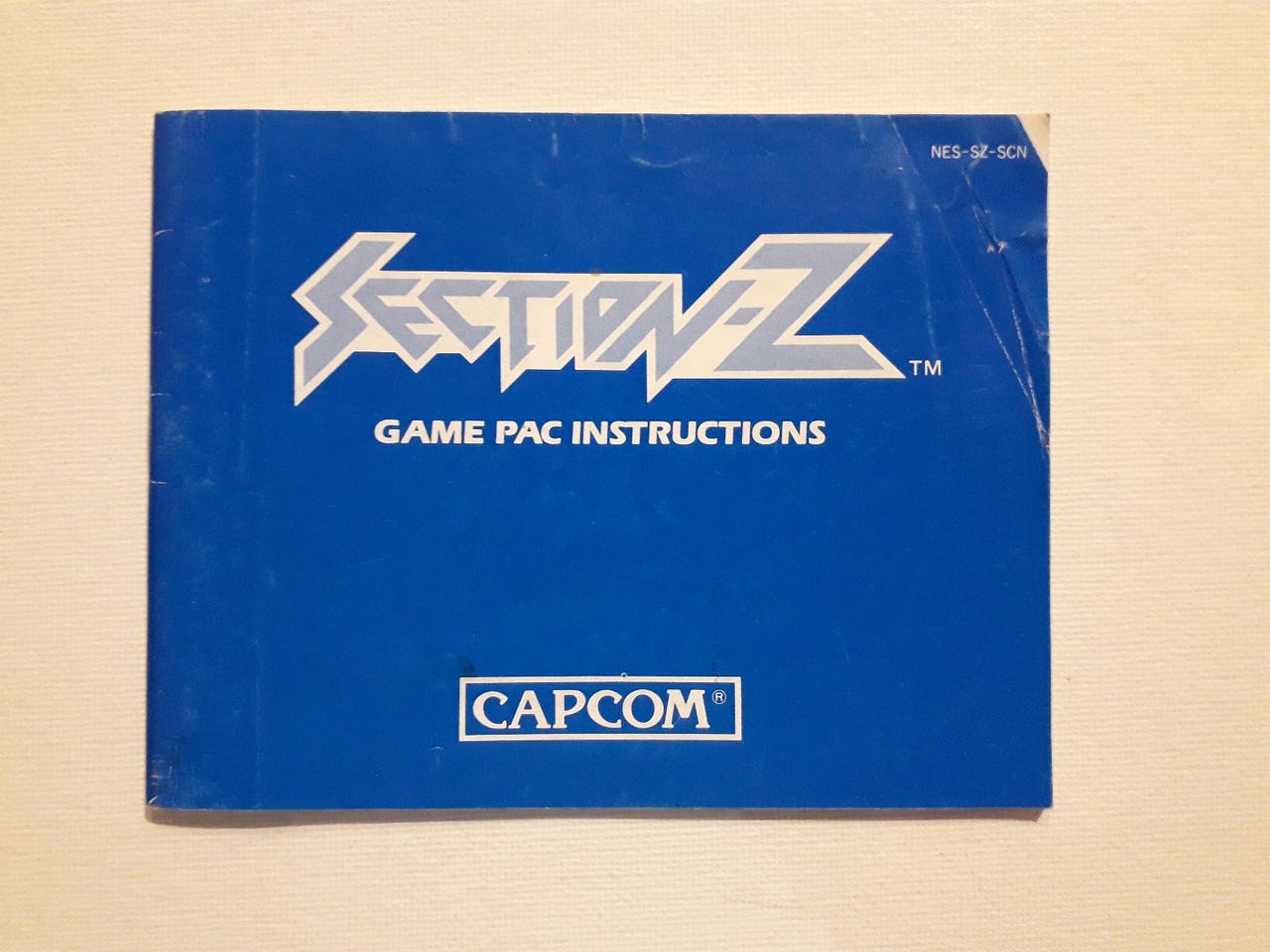 Nintendo NES manual til Section Z | FINN-torget