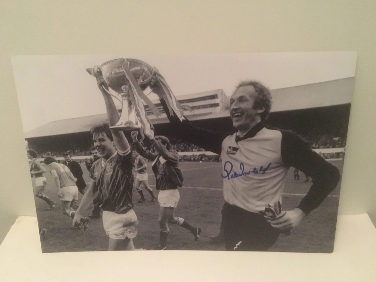 Rangers FC - Peter McCloy signert A4-fotografi | FINN-torget