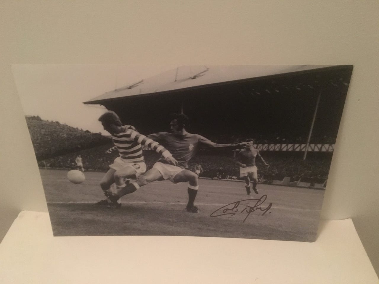 Rangers FC - Colin Jackson signert 30x20 cm fotografi | FINN-torget