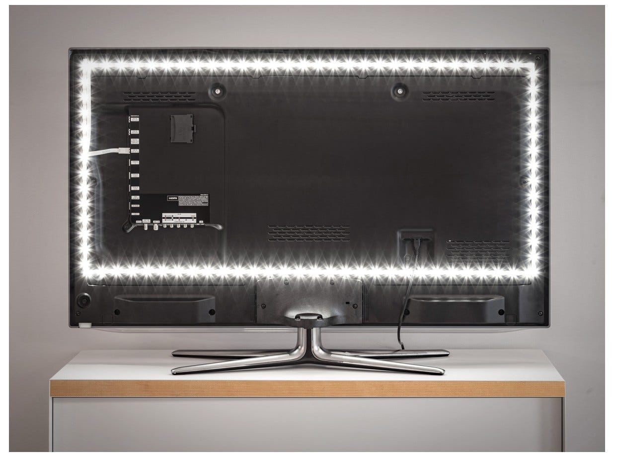 TV Ledlys LED - strips lys bak Gaming Led edlys til PC skjerm monitor ...