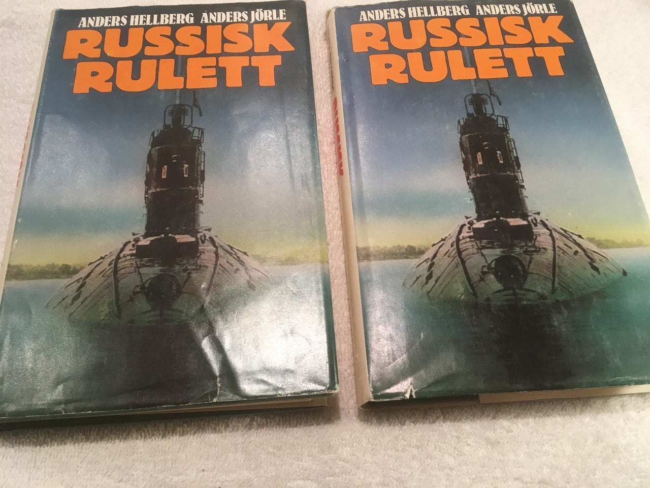 BokFrank: Anders Hellberg og Anders Jörle; Russisk rulett (1984) | FINN-torget