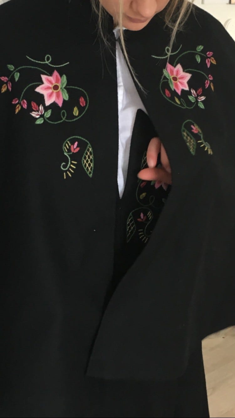 Lundeby bunad cape | FINN torget