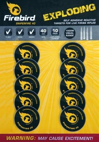 FIREBIRD EXPLODING TARGETS 10PK | FINN torget