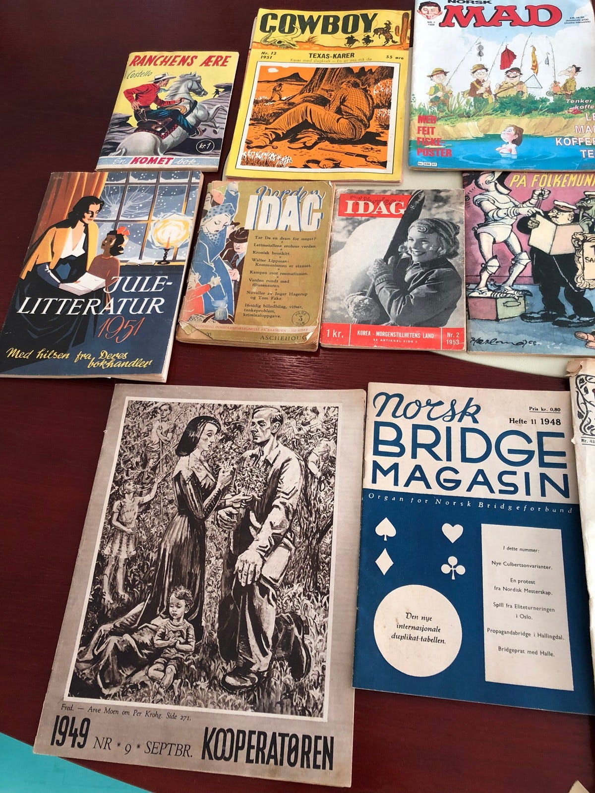 Gamle ukeblader selges! Se utvalget mitt! | FINN.no