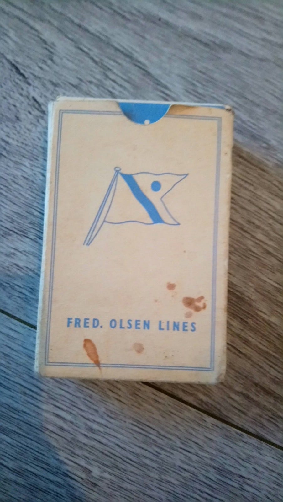 Kortstokk fra Fred Olsen Lines | FINN-torget