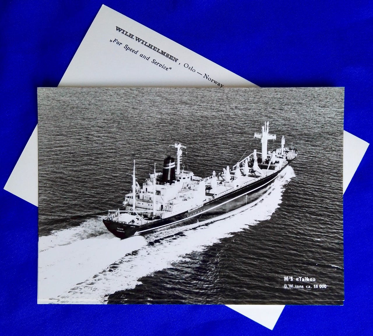 Linjeskip m.fl - Rederi Wilh. Wilhelmsen Line - Postkort - Maritim ...