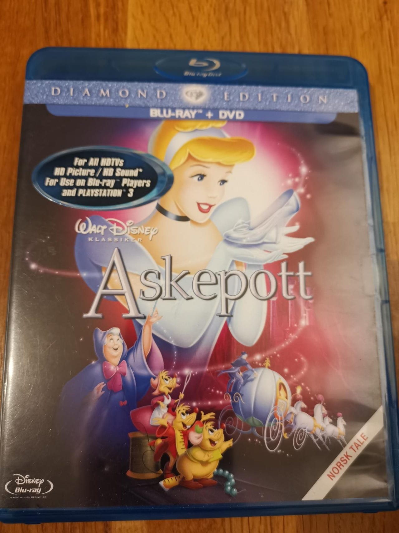 Askepott (Disney, Blu-ray + DVD) | FINN-torget
