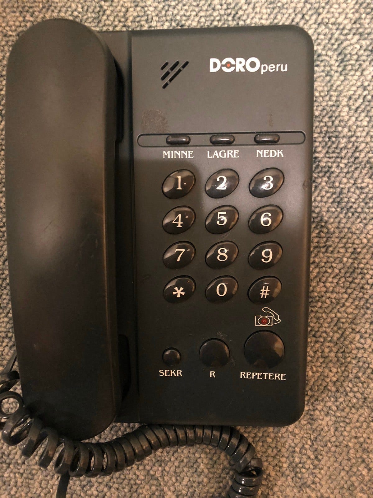 Doro Peru fast telefon | FINN torget