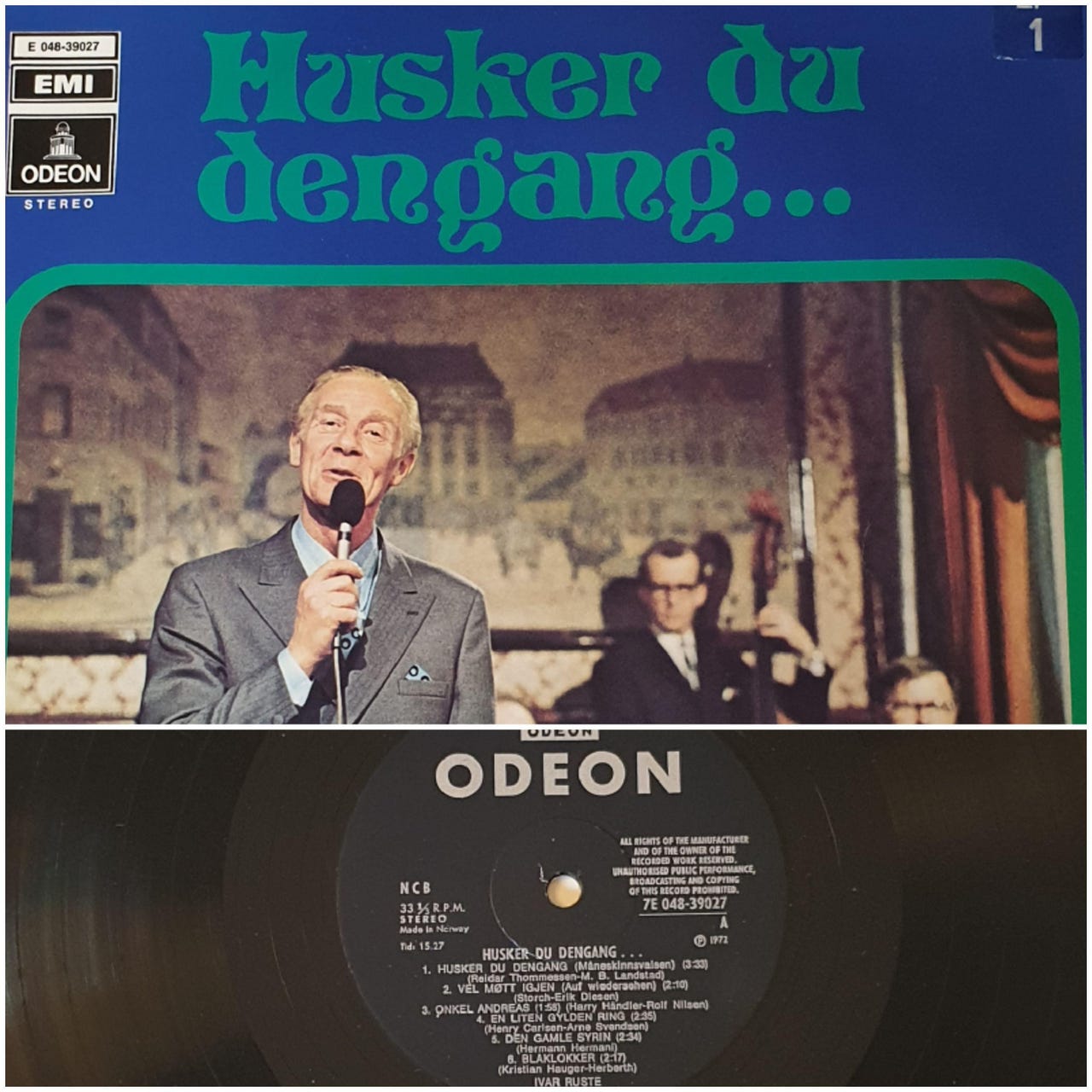 HUSKER DU DEN GANG/IVAR RUSTE MED ARNT HAUGENS ORKESTER | FINN-torget