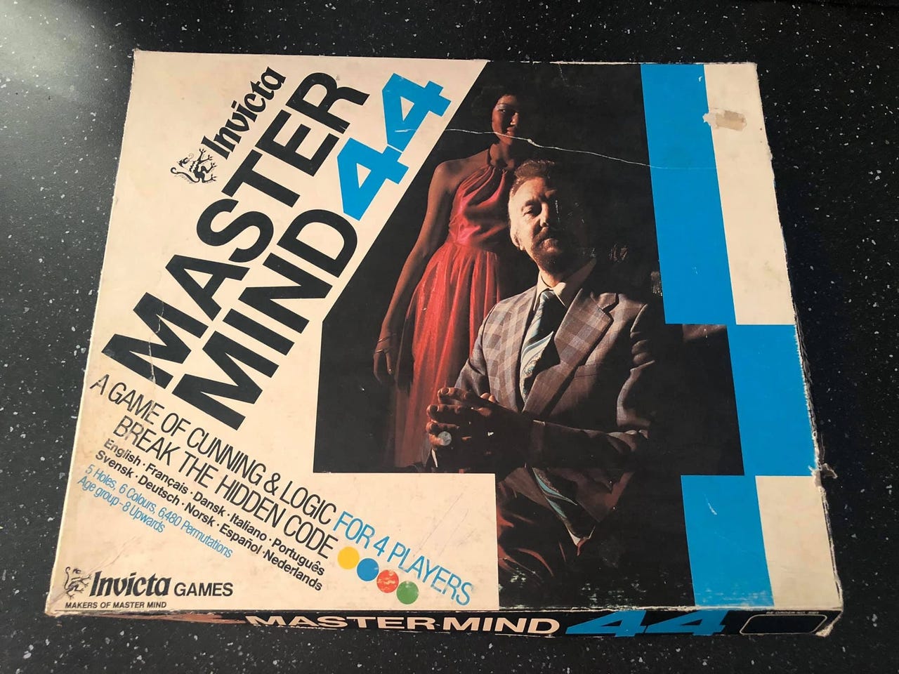 MasterMind 44 (fra 1977) for 4 spillere (sjeldent) | FINN-torget