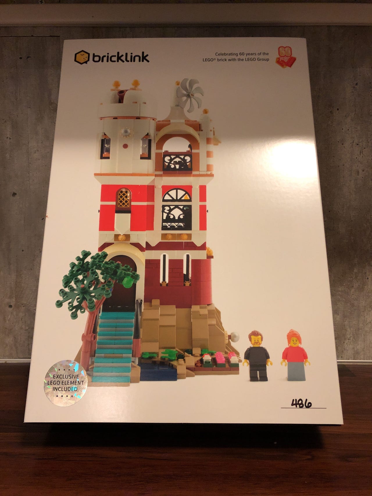 Sjeldent / Limited Edition Lego AFOL Science Tower Nr. 486 / 2.500 ...