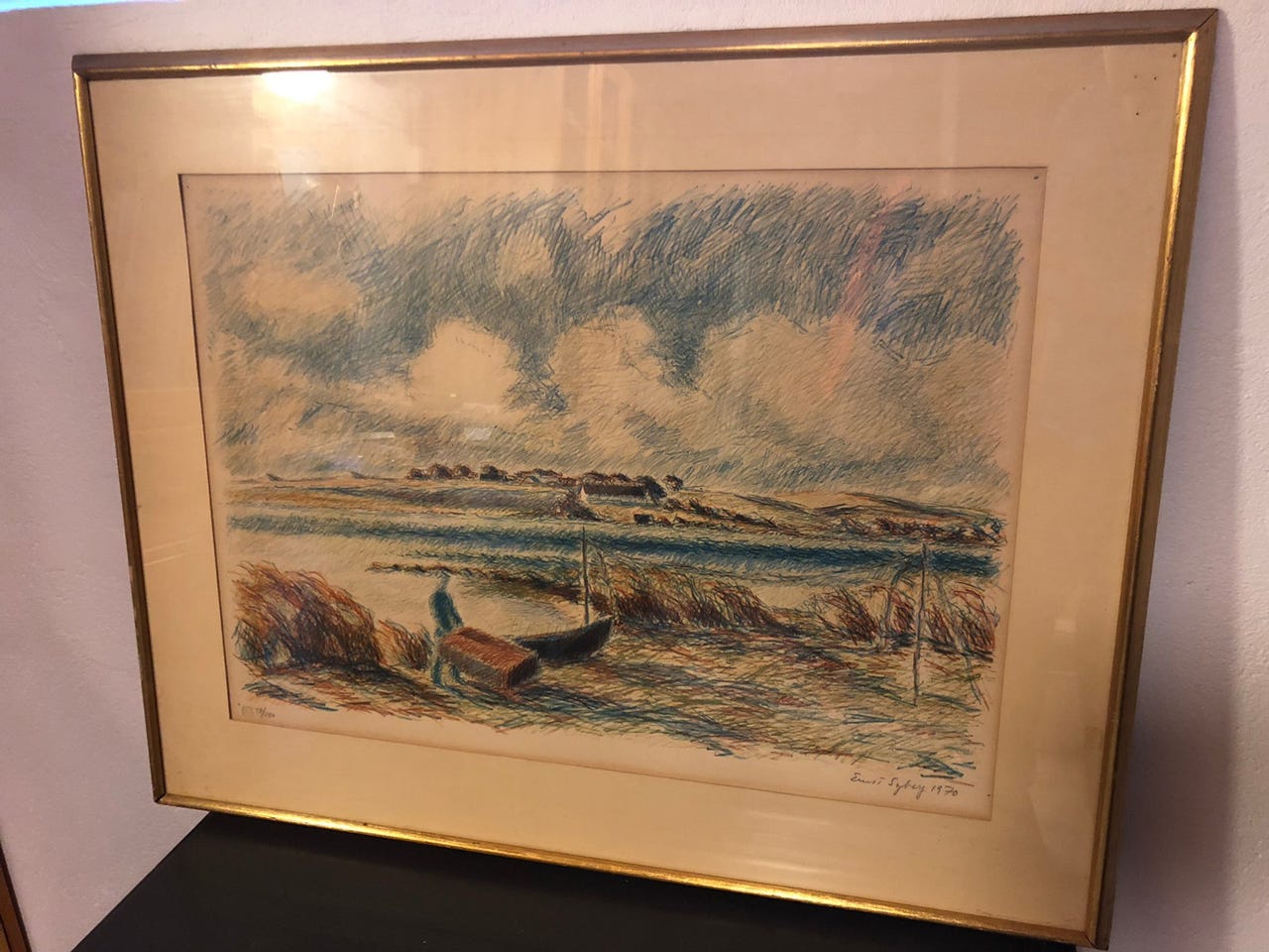 Ernst Axel Syberg litografi | FINN-torget