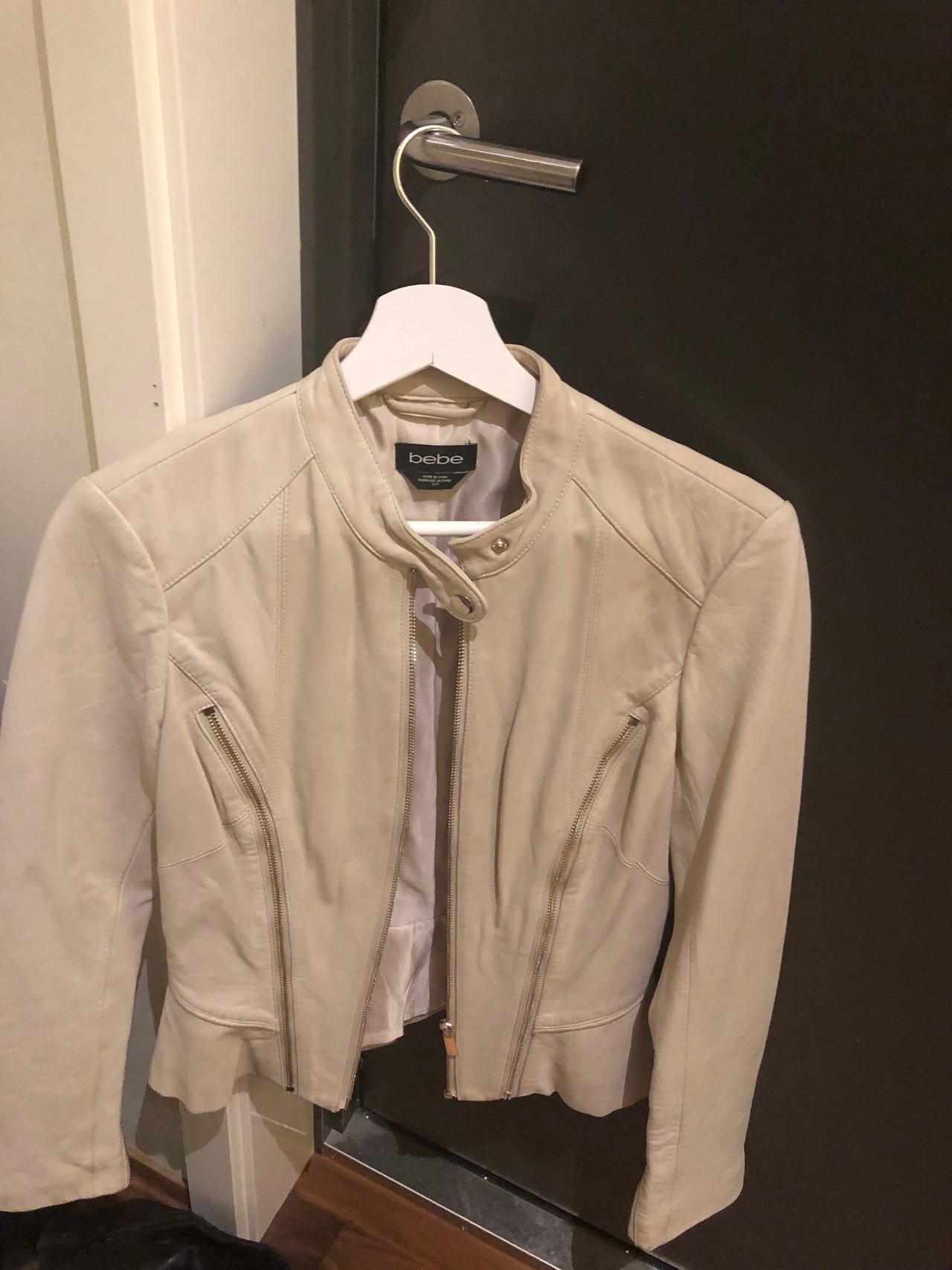 BEBE ! God kvalitet en gang brukt skinnjakke! | FINN-torget