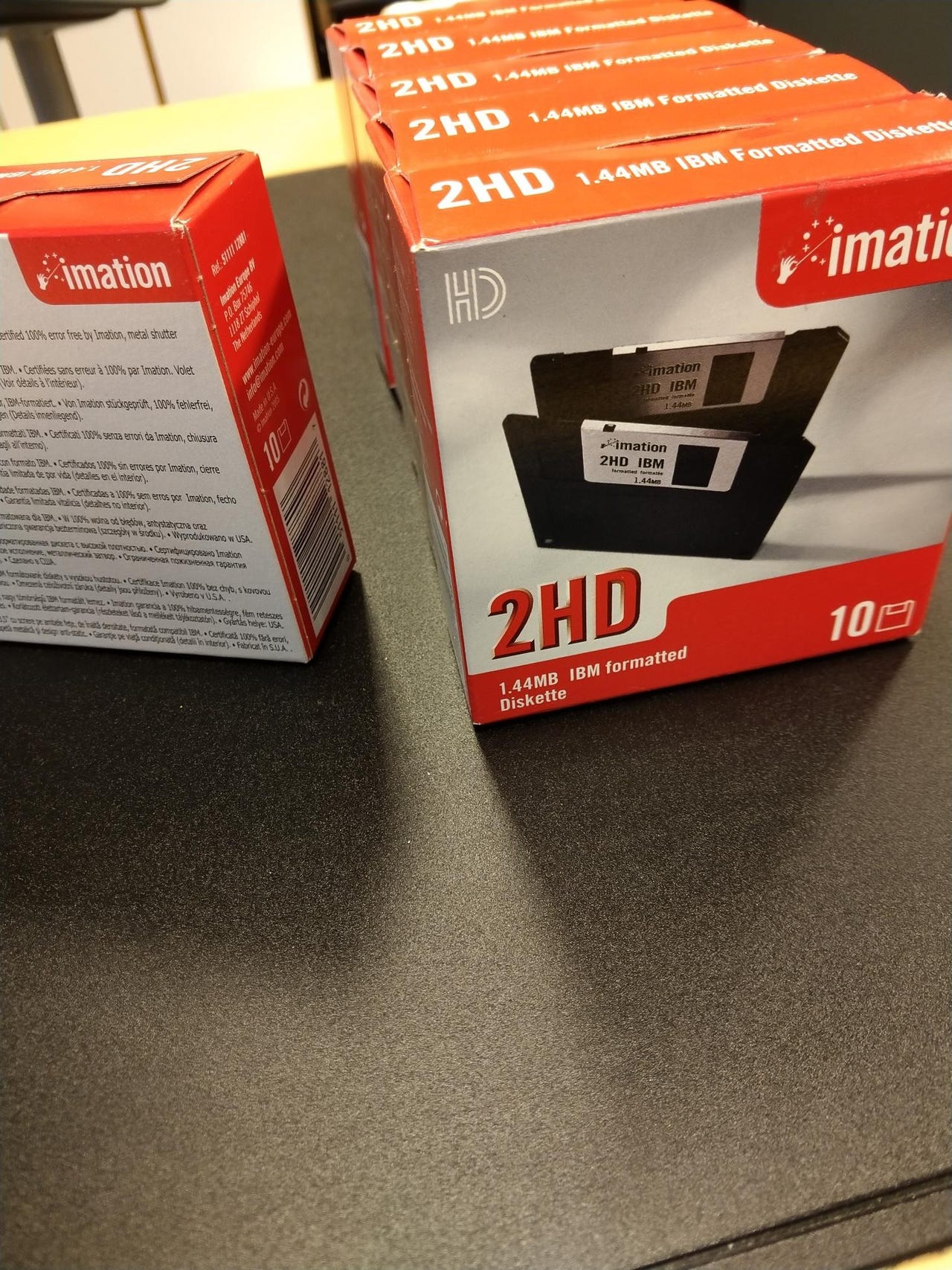 (Floppy Disk) Imation 2HD 1,44 MB 10-pk | FINN-torget